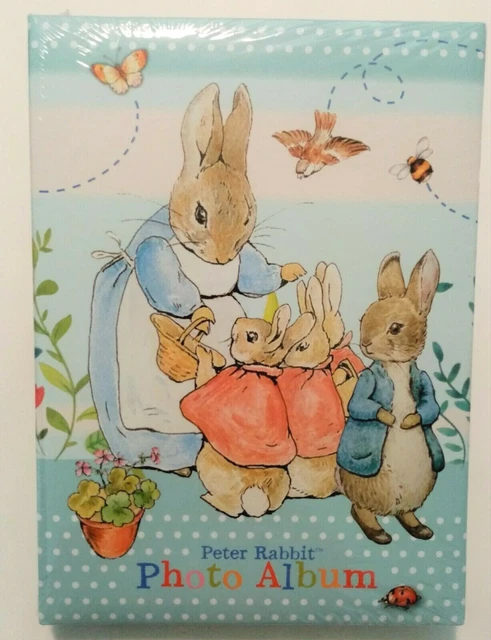 PETER RABBIT PHOTO Album Beatrix Potter Holds 100 Photos 4" x 6" £12.95 ...