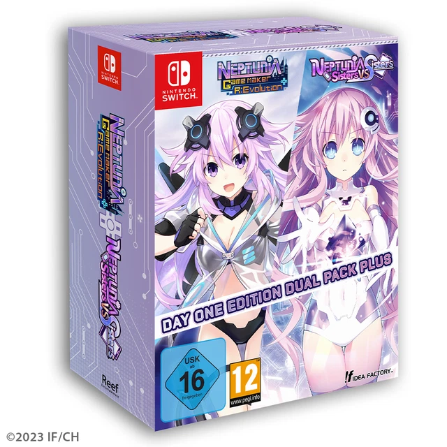 NEPTUNIA GAME MAKER R:Evolution y Sisters VS Sisters Dual Pack Nintendo Switch EUR 131,07 ...
