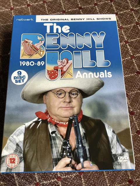 The Benny Hill Show Annuals Dvd 9 Disc Set 1980 89 Network £20 00