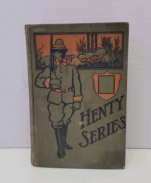 ANTIQUE HENTY SERIES True To The Old Flag American War Of Independence ...