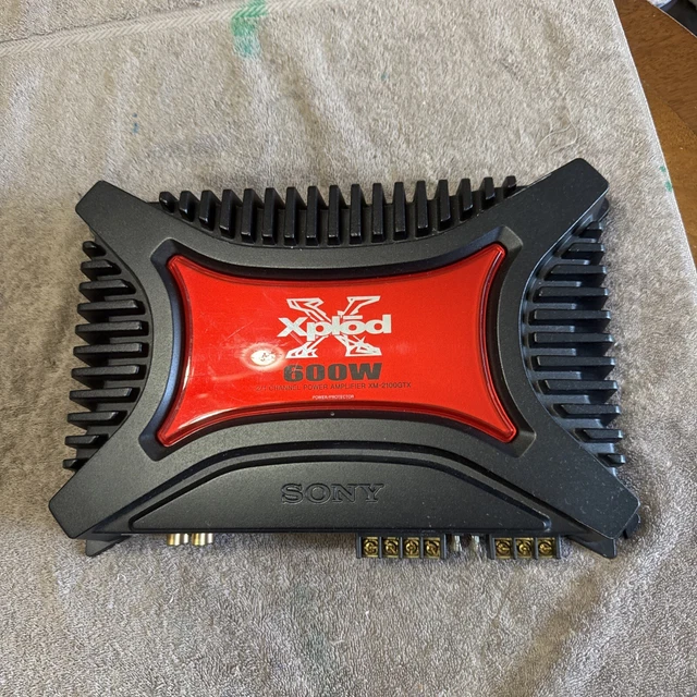SONY XM-2100GTX XPLOD 600W 2-Channel Car Amplifier £60.36 - PicClick UK