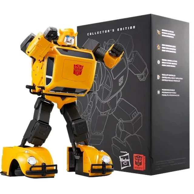 TRANSFORMERS ROBOT INTERACTIVO Bumblebee G1 Flagship Robosen ...