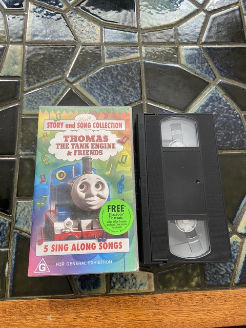 VINTAGE 1997 THOMAS The Tank Engine & Friends VHS Video Tape 5 Sing ...