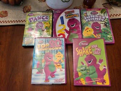 LOT OF 5 Barney DVD Lot £12.28 - PicClick UK