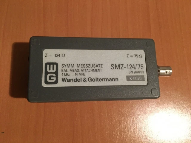 WANDEL & GOLTERMANN symm. Supplemento misura SMZ-124/75 EUR 25,00 ...