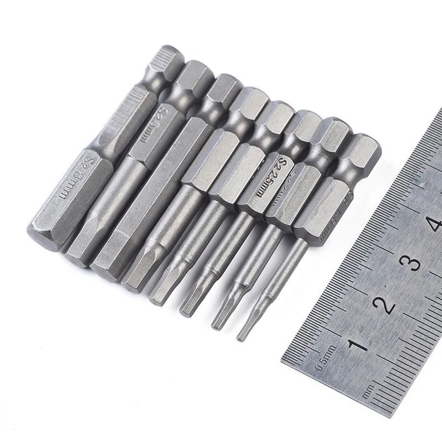ALLEN WRENCH DRILL Bits Hex Key Bit Set For Drill And Impact Driver ...