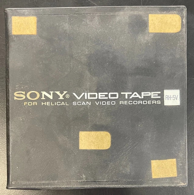 SONY VIDEO TAPE RH-5V For Helical Scan Recorders $15.00 - PicClick