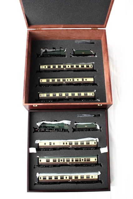 BACHMANN 31-2000 BOXED twin train packs - Manor/Class 43XX with six B&C ...