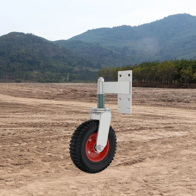 SPRING LOADED GATE Caster Heavy Duty Gate Wheel for Metal Gates Wooden ...