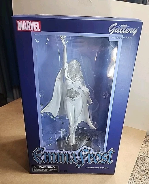 MARVEL EMMA FROST Diamond Select Toys PVC Gallery Diorama Collectibles ...