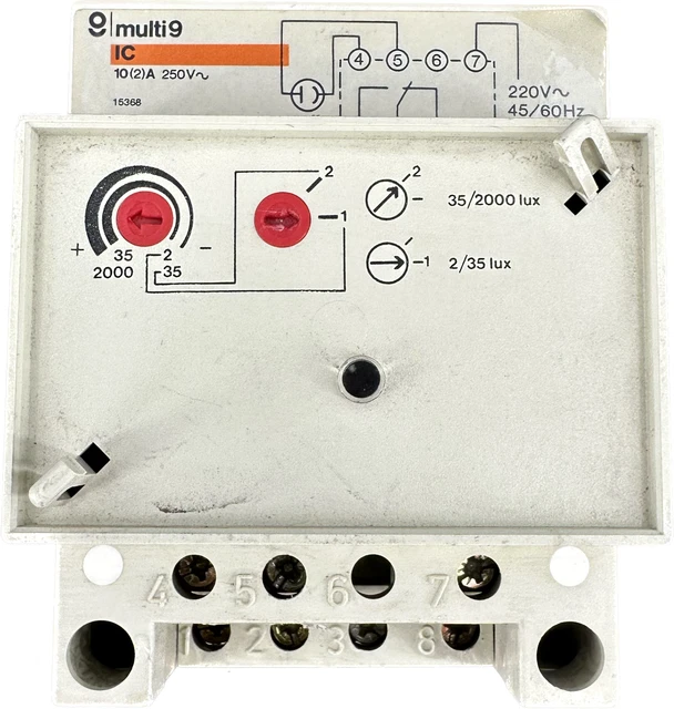 INTERRUPTEUR CRÉPUSCULAIRE MERLIN GERIN MULTI 9 IC 15368 EUR 15,00 ...