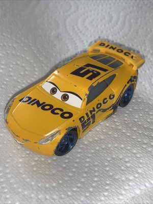 DISNEY PIXAR CARS - Yellow Dinoco Livery CRUZ RAMIREZ - Diecast £3.95 ...