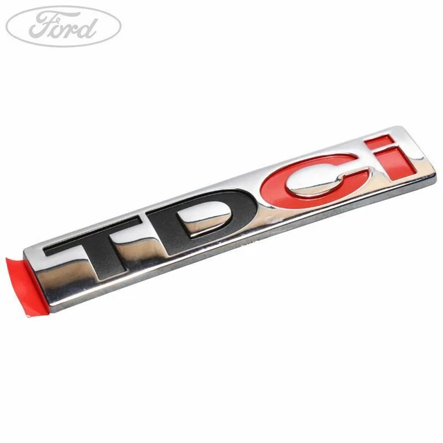 GENUINE FORD TDCI Rear Boot Name Plate Badge Logo Emblem 2001-2014 ...