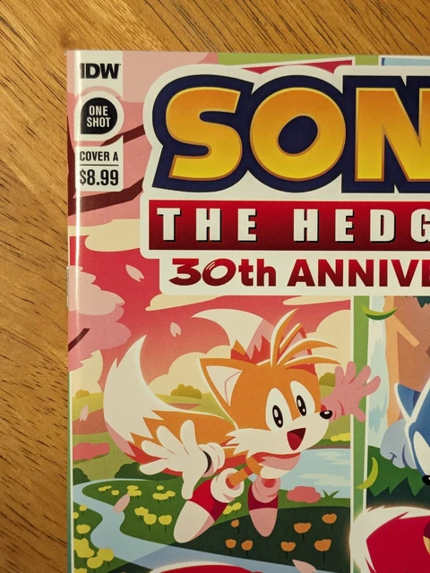 Sonic The Hedgehog 30th Anniversary Special One Shot Idw 2021 Cover A