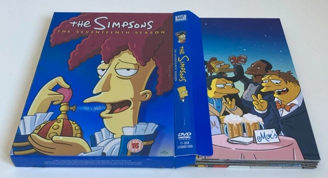 THE SIMPSONS COMPLETE Seventeenth Season (Season 17) DVD Box Set - VGC ...