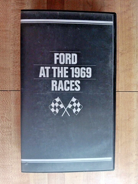 FORD AT THE 1969 Races VHS RARE HTF racing memorabilia!!! £11.70 ...