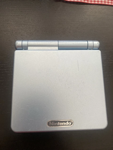NINTENDO GAME BOY Advance SP Pearl Blue Gaming Console £30.00 - PicClick UK