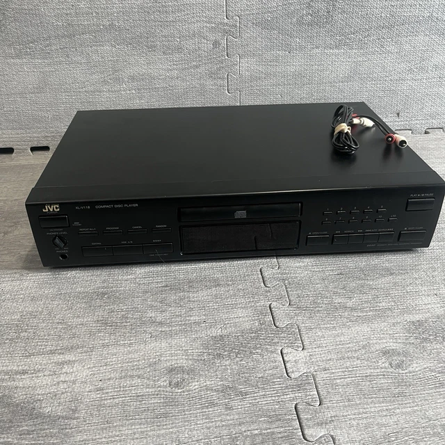 JVC XL-V118 SINGLE Disc CD Player Fully Tested Working No Remote 1995 ...