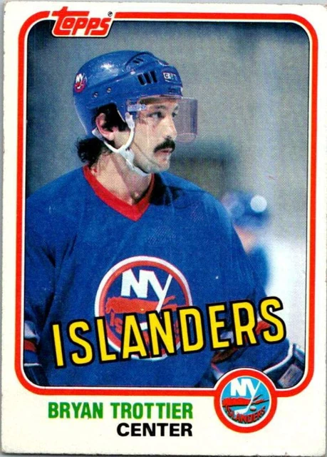 1981-82 TOPPS #41 Bryan Trottier New York Islanders V52308 EUR 1,02 ...
