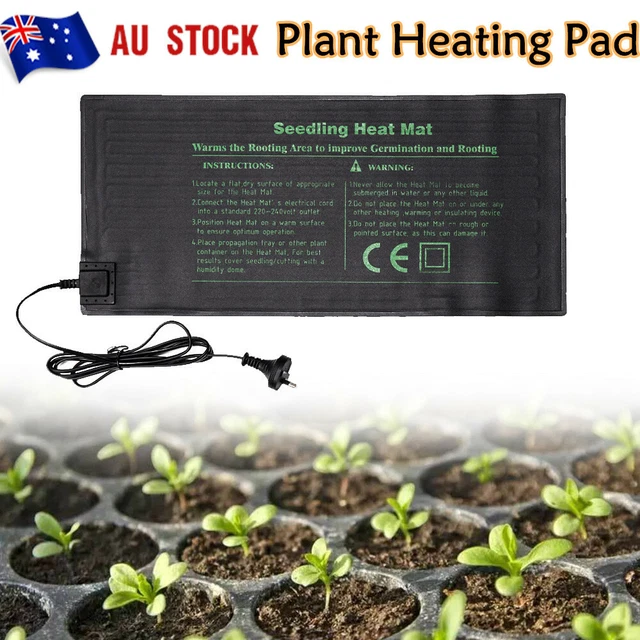 SEEDLING HEAT MAT Plant Seed Germination Propagation Clone Starter Pad ...