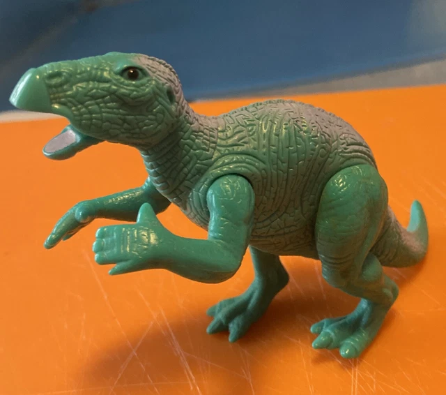 VINTAGE ALLOSAURUS 4” Dinosaur Figure Toy 2001 Arms Legs Tail & Mouth ...