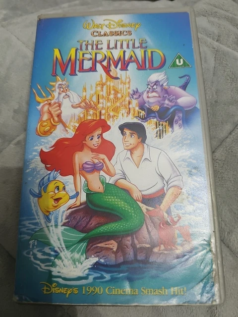 WALT DISNEY'S THE Little Mermaid (VHS 1990) Rare & Collectable £2.99 ...