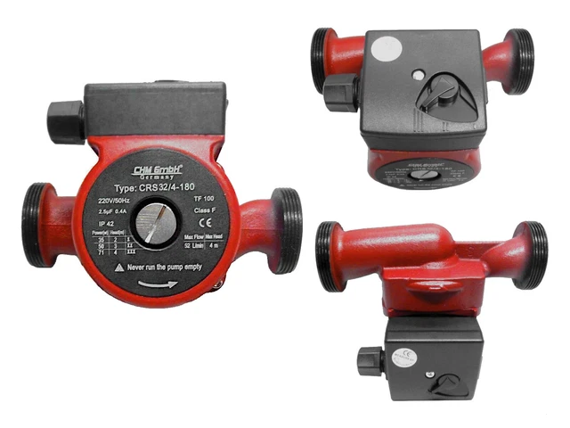 POMPA DI CIRCOLAZIONE 32-40-180 CHM GmbH 3 Leistungstufen 2 " Collegamento EUR 76,66 - PicClick IT