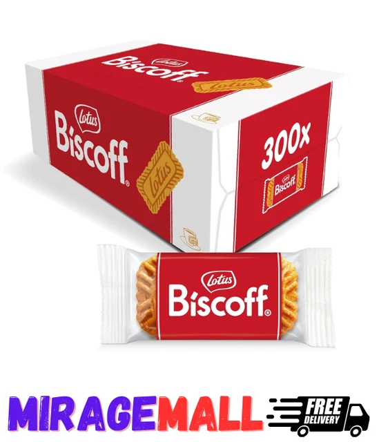 BISCOFF ORIGINAL CARAMELISED Single Biscuits (Pack of 300 - catering ...