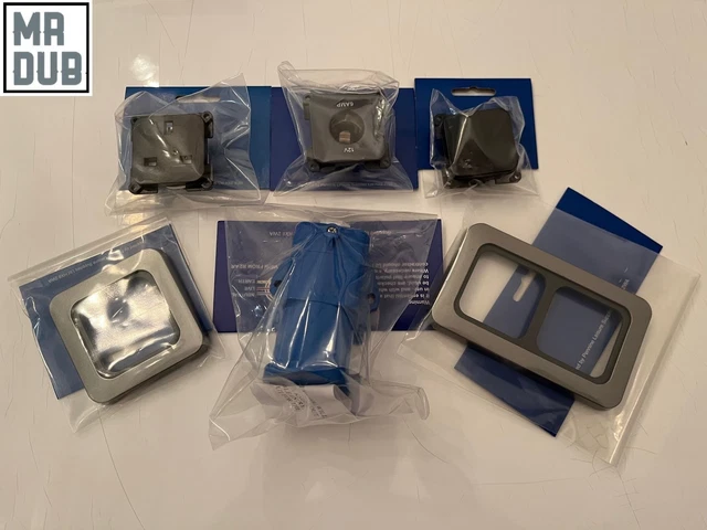 CAMPERVAN ELECTRIC FITTINGS Starter Kit, Plug Sockets, Fascia’s CBE ...