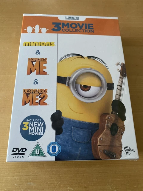DESPICABLE ME / Despicable Me 2 / Minions (Box Set) (DVD, 2015) New £6. ...