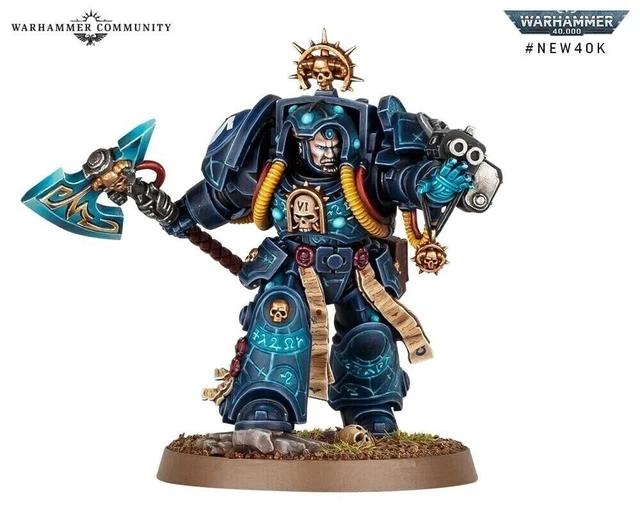 TERMINATOR LIBRARIAN LEVIATHAN - Warhammer 40k - Primaris Space Marines ...