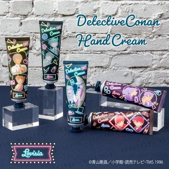 LOVISIA DETECTIVE CONAN Hand Cream Conan&Amuro Cherry Blossoms-30g #nom EUR 27,07 - PicClick FR