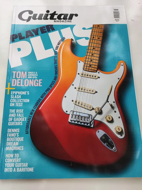 GUITAR MAGAZINE NOVEMBER 2021 Tom Delonge/Convert Guitar into Baritone ...