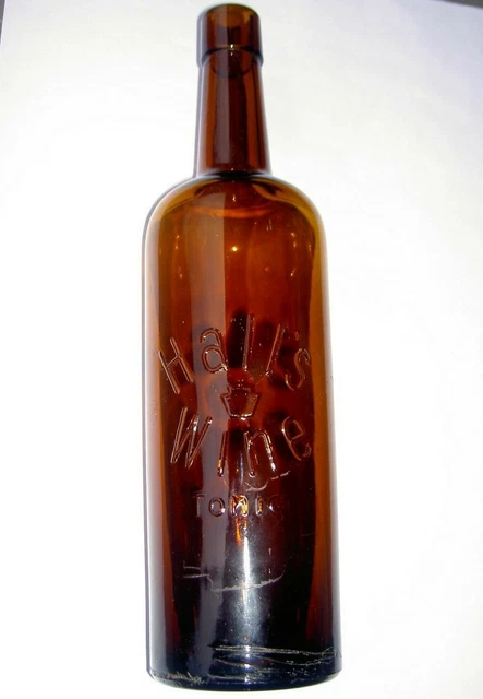EMPTY BOTTLE &&HALLS Wine Tonic"" approx. 0.7l by Stephen Smith & Co ...