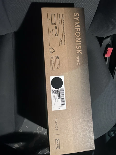 IKEA SYMFONISK GEN2 Sonos Bookshelf Speaker - Brand New £75.00 ...
