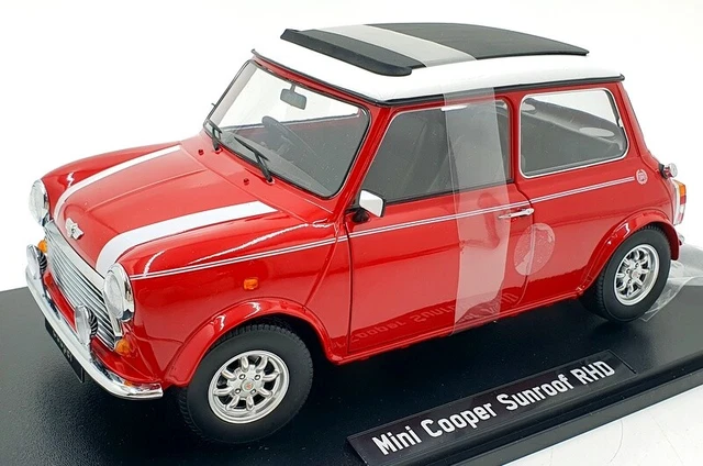ÉCHELLE KK 1/12 KKDC120074R - toit ouvrant Mini Cooper RHD - toit rouge ...