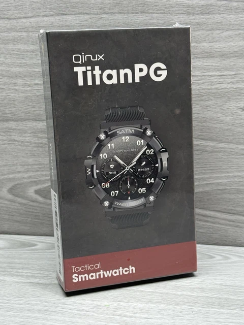 QINUX TITAN PG Tactical Smart Watch Military Technology - Brand New ...