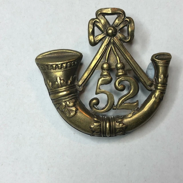 VICTORIAN 52ND LIGHT Infantry Cap Badge Original £58.32 - PicClick UK