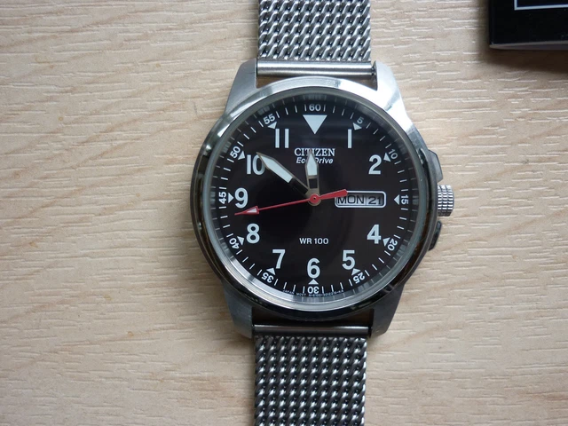 CITIZEN MEN'S ECO-DRIVE Field Watch BM8180-03E £46.00 - PicClick UK