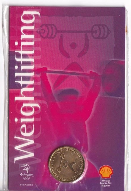 AUSTRALIA: 2000 SYDNEY Olympics Shell Commemorative Medallion ...