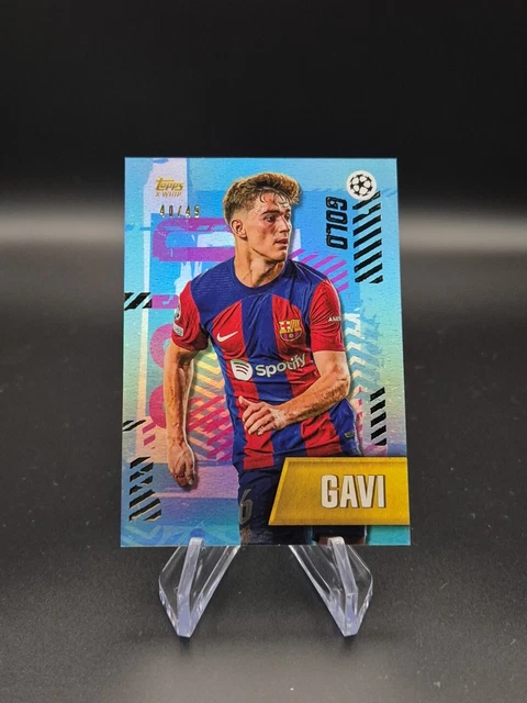 TOPPS GOLD UCC 2023-24 - Gavi FC Barcelona - Parallelo /49 EUR 1,00 ...