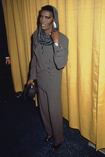 AMERICAN FUNK BAND Cameo Jamaican singer actress model Grace Jones- Old ...