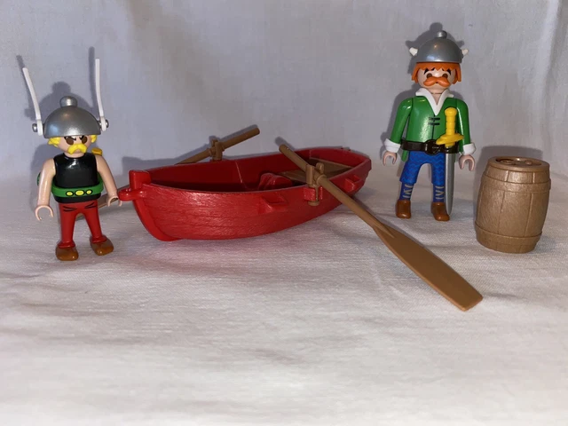 PLAYMOBIL ASTERIX ANTICLIMAX Viking Boat Pirate Boat Obelix Bd £5.15 ...