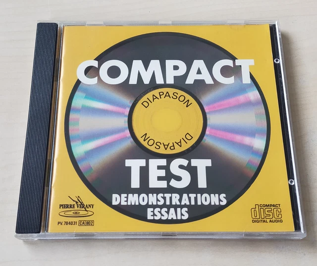 COMPACT TEST DEMONSTRATIONS Essais CD 1984 Early Japan for France ...