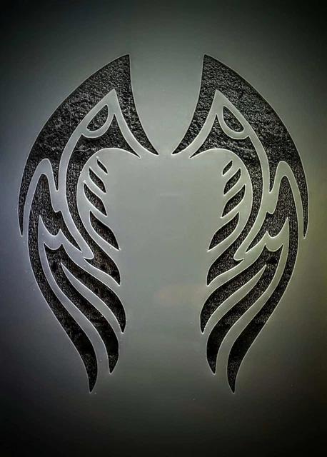 Tribal Angel Wings Stencil Mylar Sheet A5 A4 A3 190 Micron Reusable Eur