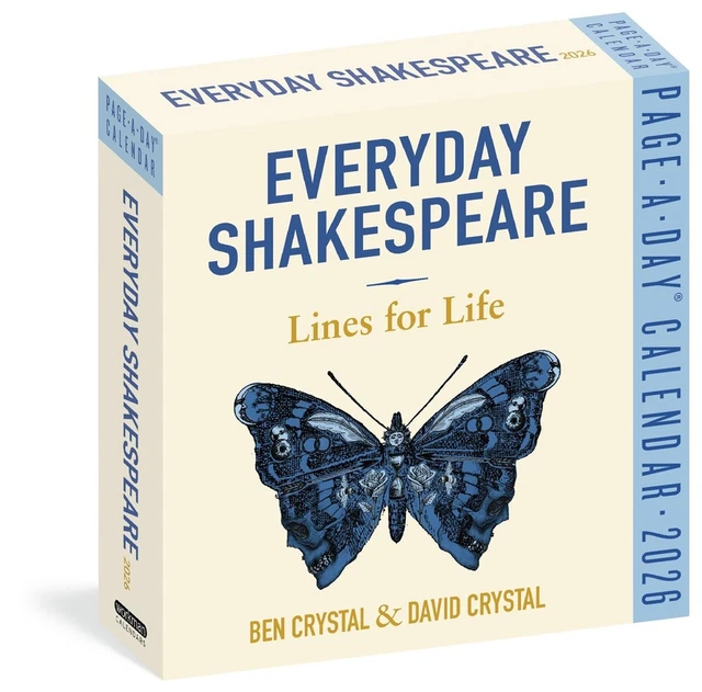 EVERYDAY SHAKESPEARE: LINES for Life Page-A-Day® Calendar 2026 EUR 18 ...