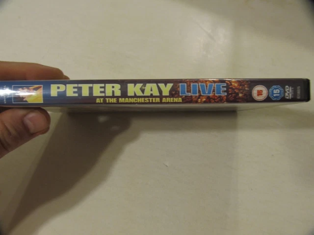 PETER KAY LIVE AT THE MANCHESTER ARENA OUT OF PRINT DVD / NM Cond. Rare ...