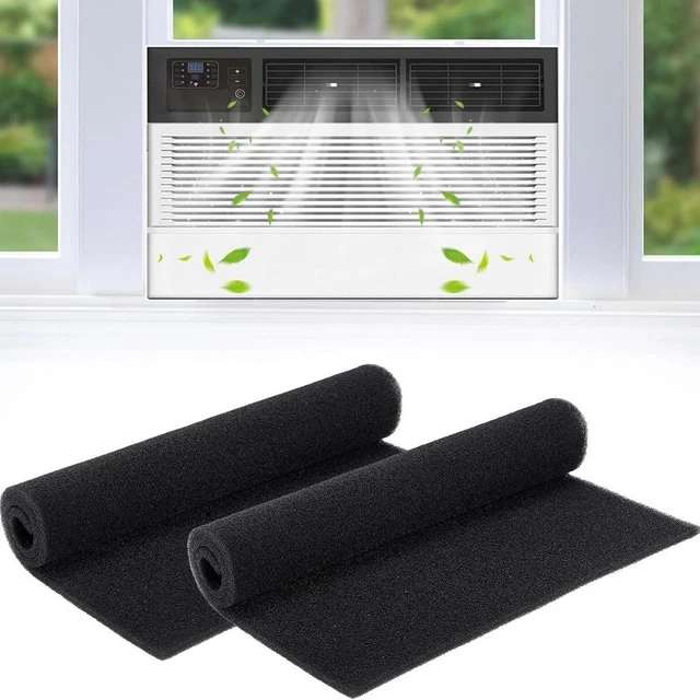 2PCS WASHABLE AIR Conditioner Filter for Window Units 24 x 15 x 1/4 ...