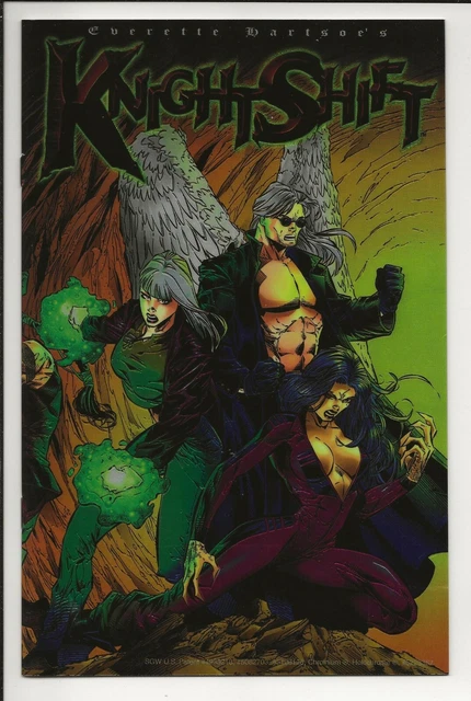 KNIGHT SHIFT #1 Chromium NEAR MINT NM (LONDON NIGHT 1996) 1st, EVERETTE ...