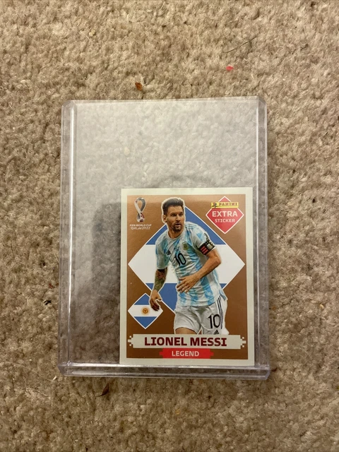 PANINI FIFA WORLD Cup Qatar 2022 Lionel Messi Legend Extra Sticker BRONZE £32.00 - PicClick UK